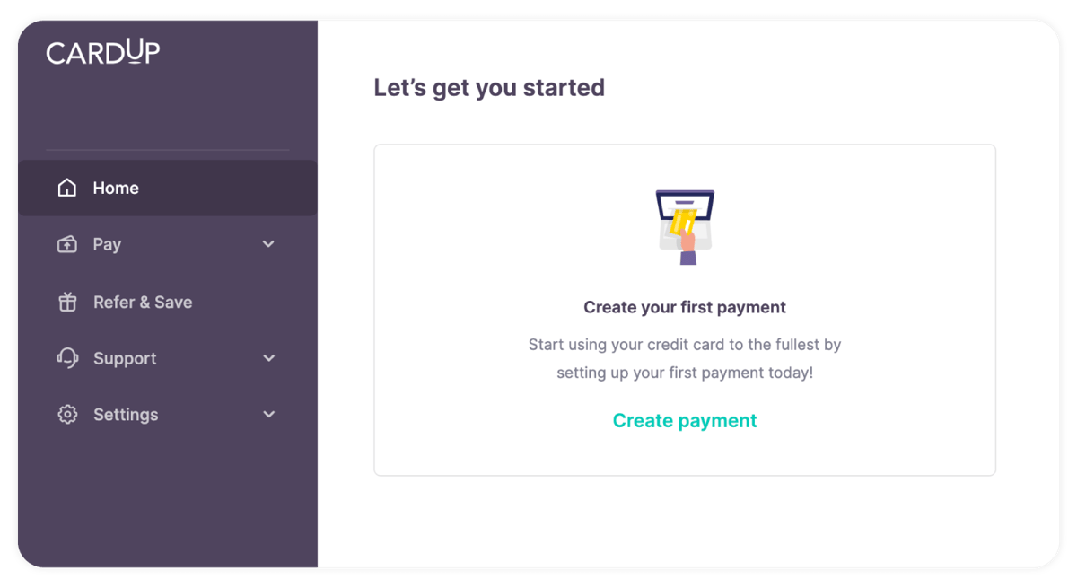 Payment Setup Success! | CardUp